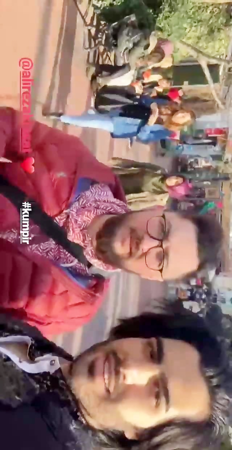 رهام هادیان و علیرضا کیاست در استانبول