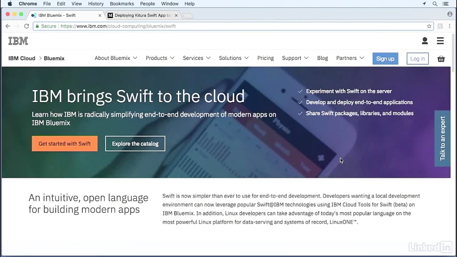 دانلود کورس ﻿ibm - گزینه های میزبانی برای سرویس Kitura شما...
