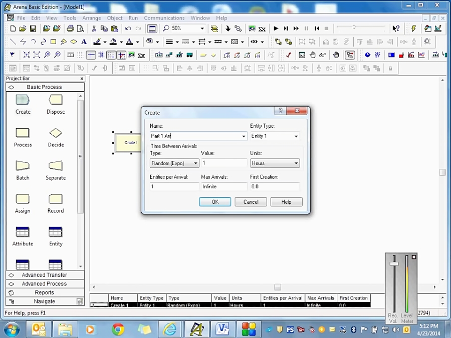 Rockwell Arena Simulation - Conveyors Transporters
