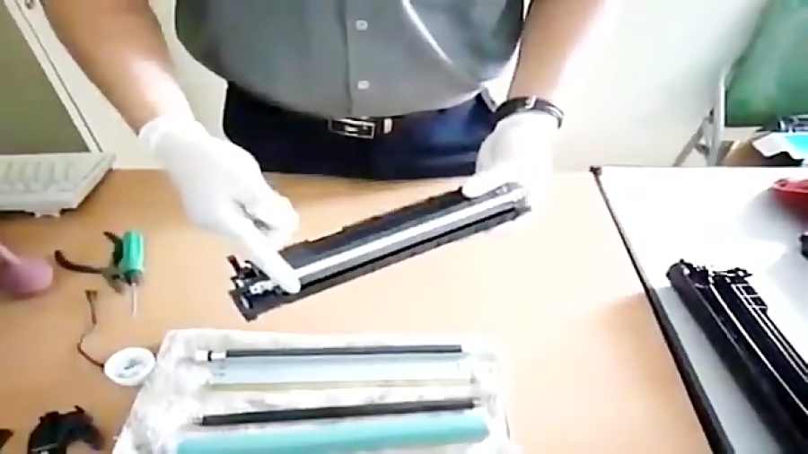 آموزش شارژ کارتریج پرینتر hp 1010