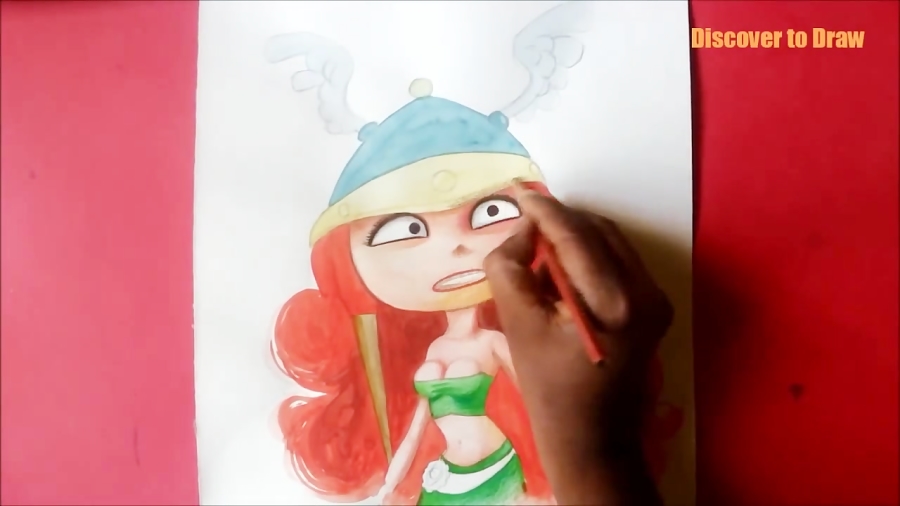 how to draw rayman legends barbara character
