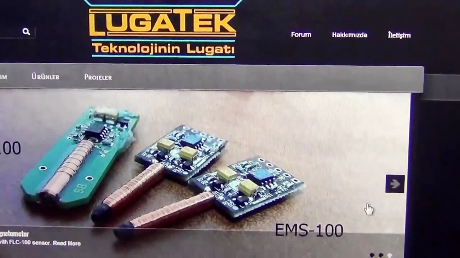 EMS-100 Fluxgate Magnetometer