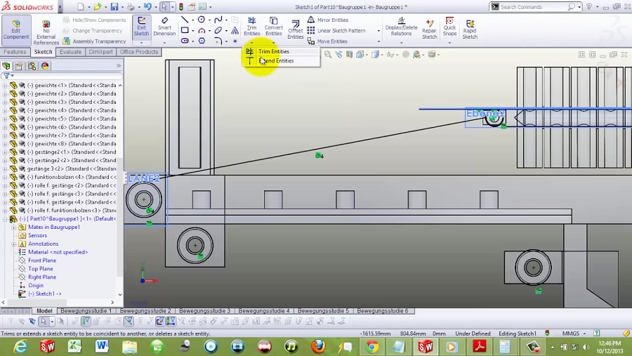 Creating Dynamic Rope - SolidWorks Tutorial