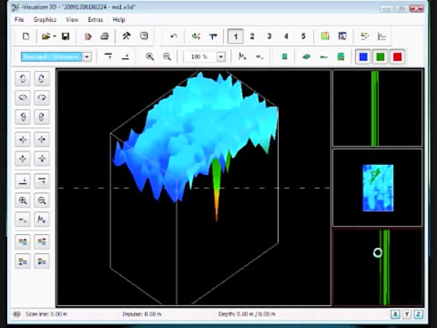 Visualizer 3D Software Navigation