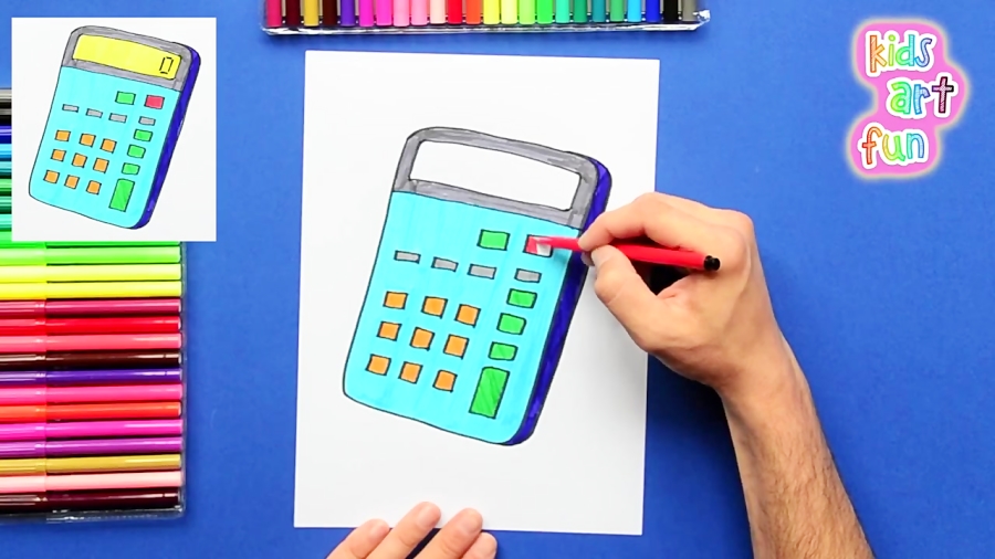 How to draw a Calculator