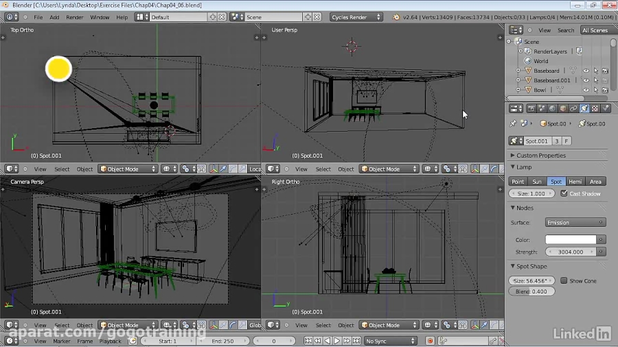 آموزش ﻿Blender - ایجاد یک جعبه نرم