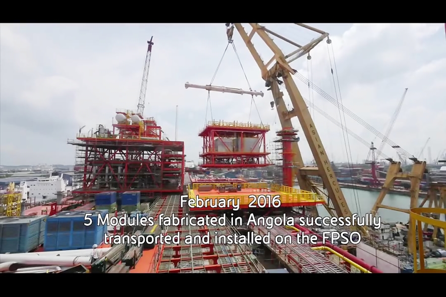 The story of the FPSO construction - East Hub Project | Eni Video Channel