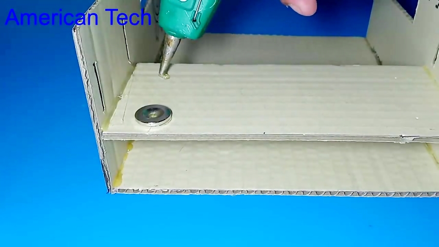 How to make a money counting machine using cardboad