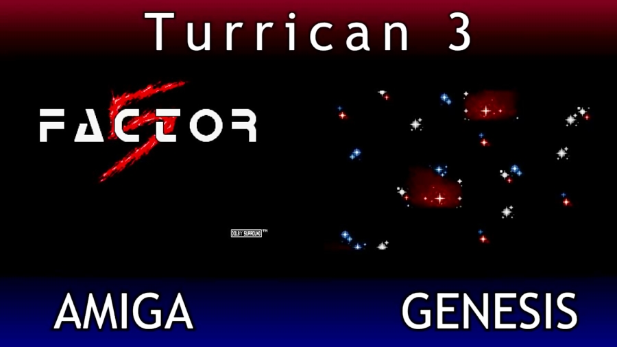 Amiga V Genesis - Turrican 3