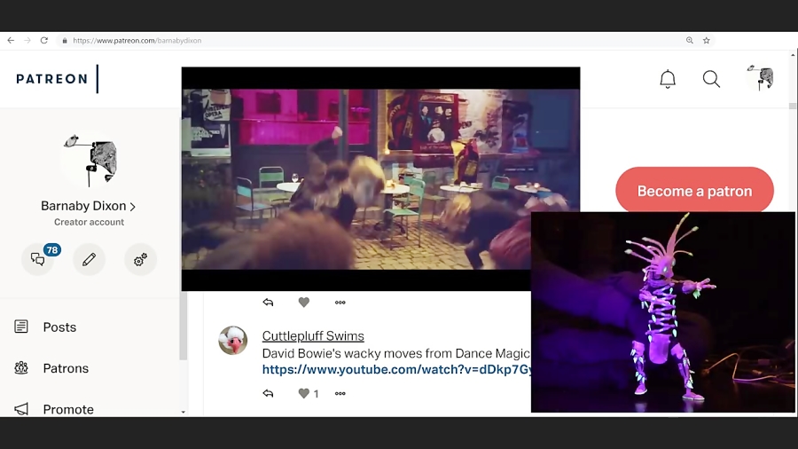 Dreadlock Puppet Dance