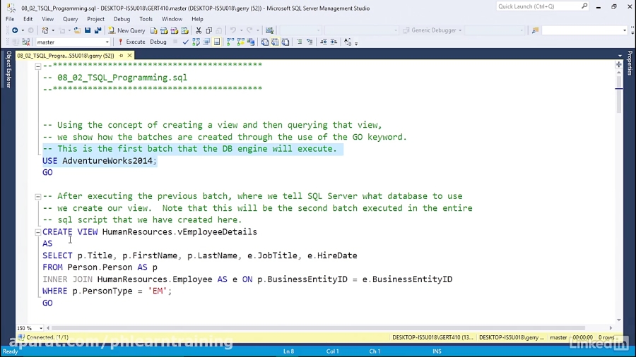 دانلود کورس ﻿SQL Server - کار با NULL