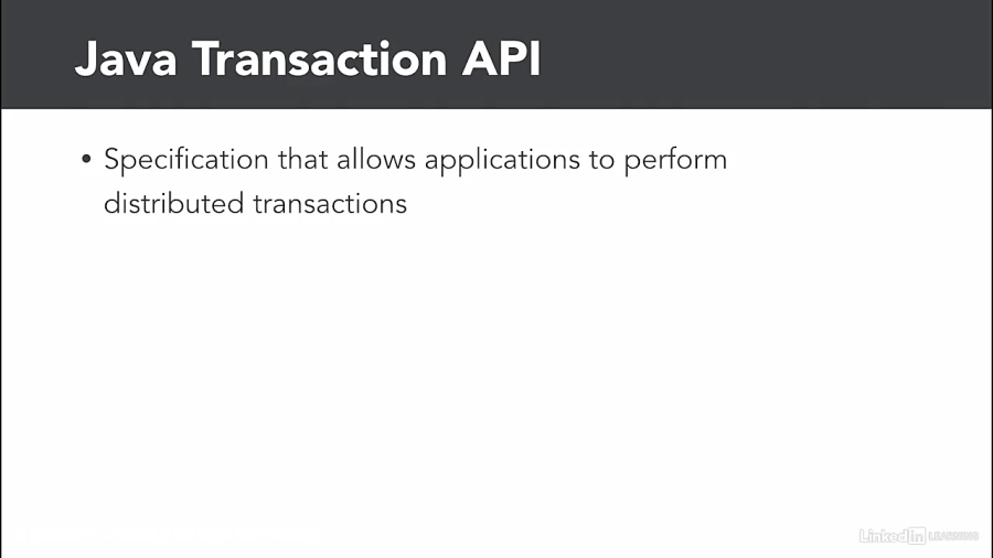 آموزش ﻿Java EE - معاملات تراکنش جاوا (JTA) با هم زمان...