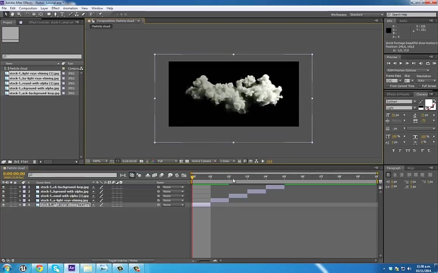 Digital Storm TUTORIAL with Trapcode Particular by AMK DIRECTOR