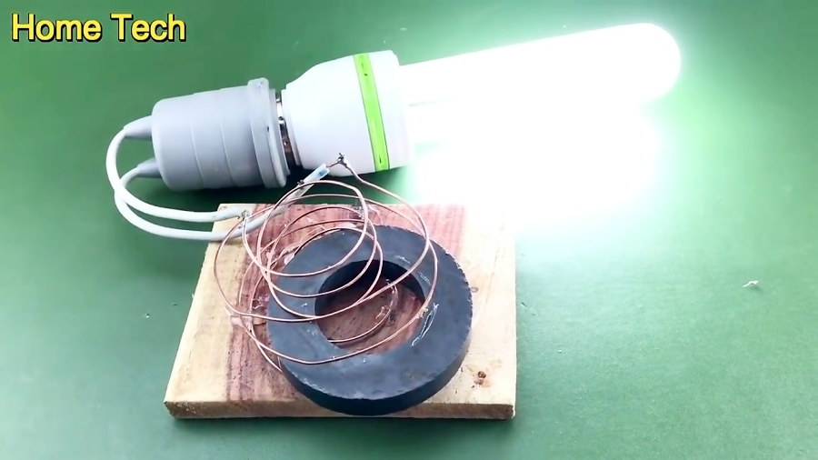 Science Technology Generator Free Energy Using Magnet 100%