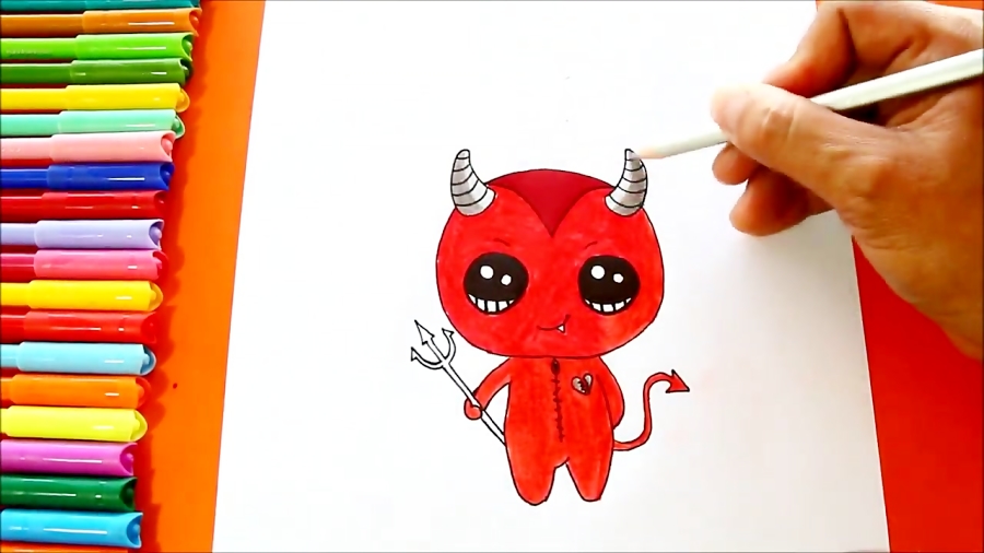 How to Draw a Devil