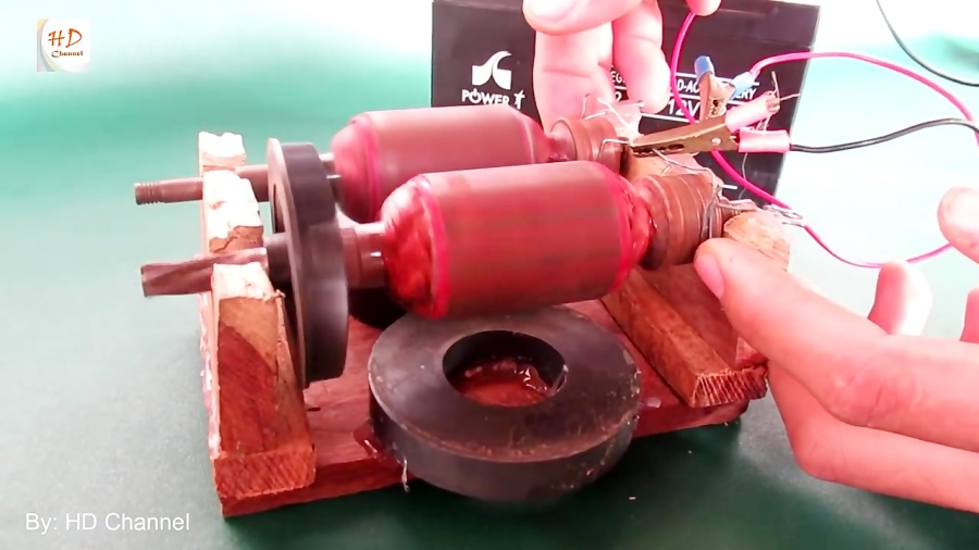 How to make simple electric motors at home