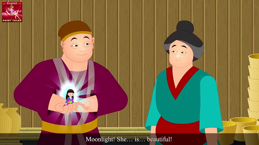 Tale of the Bamboo Cutter in English | Story | English Fairy Tales