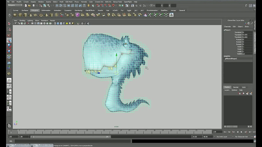 MAYA TUTORIAL - 2D ANIMATION IN MAYA(2) 마야에서 2D 애니메이션하기
