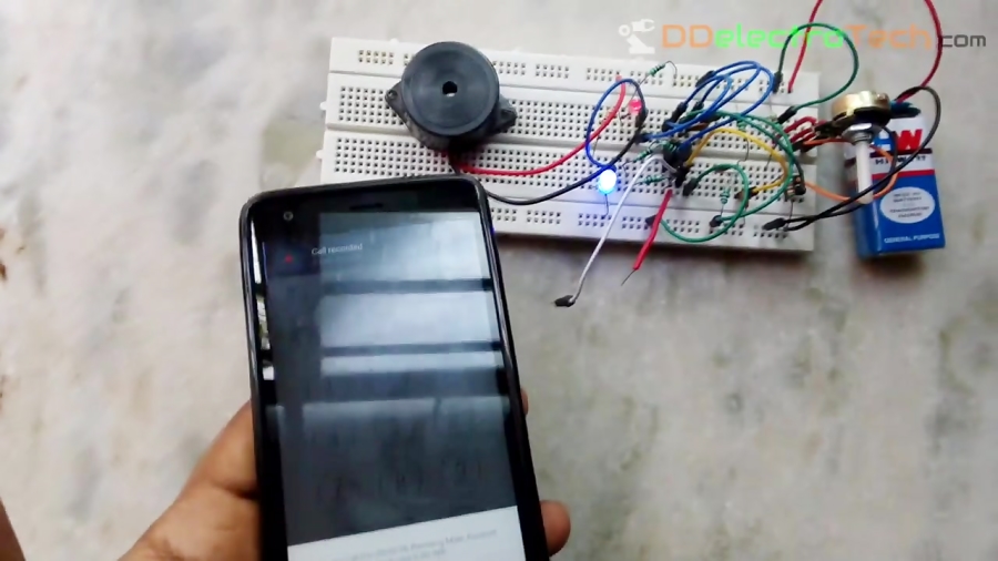 Cell Phone Detector Circuit | Mobile Phone Tracking System