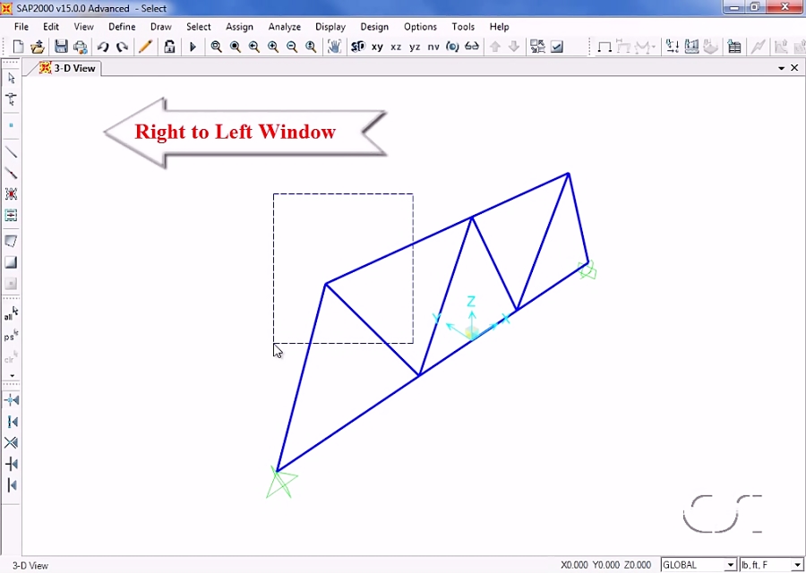 SAP2000 - 02 Select Commands: Watch Learn