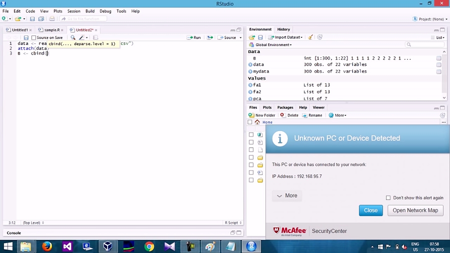 FACTOR ANALYSIS using R STUDIO