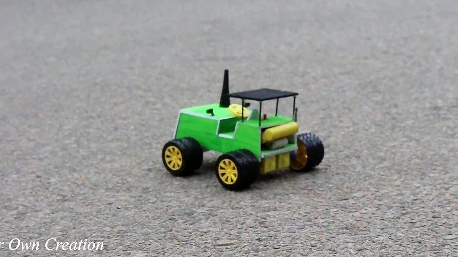 How to make a RC Tractor