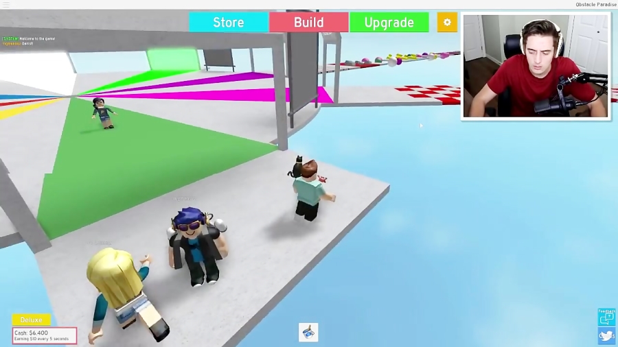 MAKING MY OWN TROLL OBBY IN ROBLOX