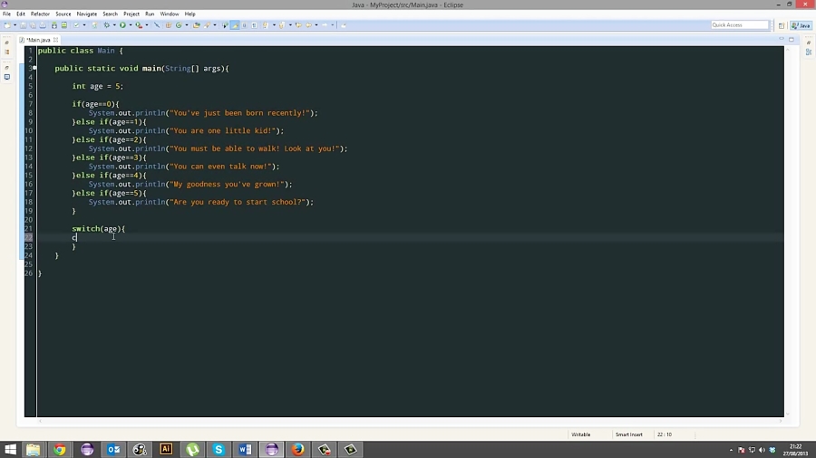 How To Make A 2D Game - 9 - Switch