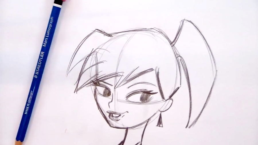 How to Draw the Head At An Angle (Step by Step)