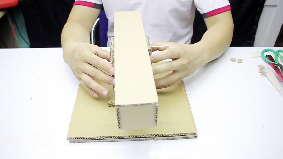 How to Make a POWERFUL CANNON with 3 Barrels from Cardboard - Mr h2 Diy