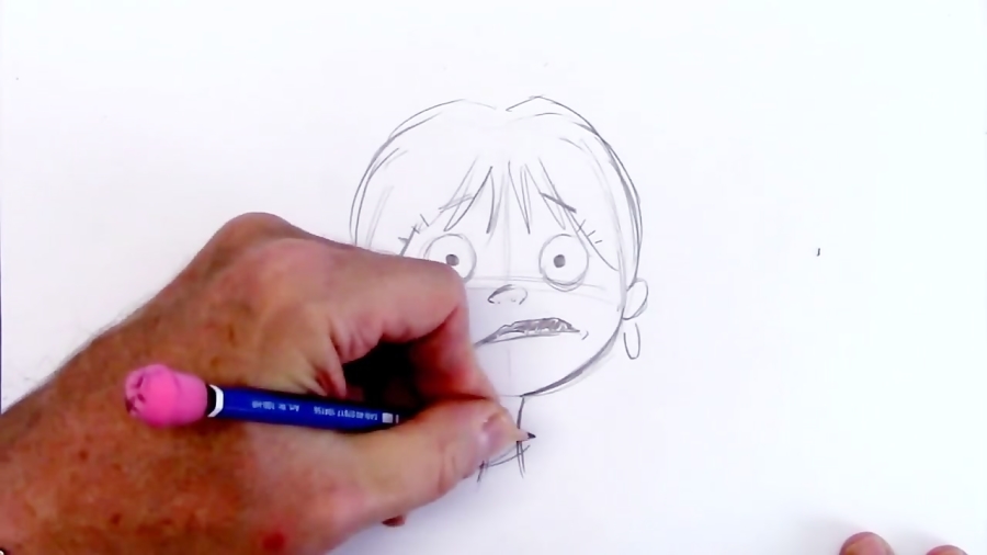 How To Draw A Funny Expression - Step by Step for Beginners