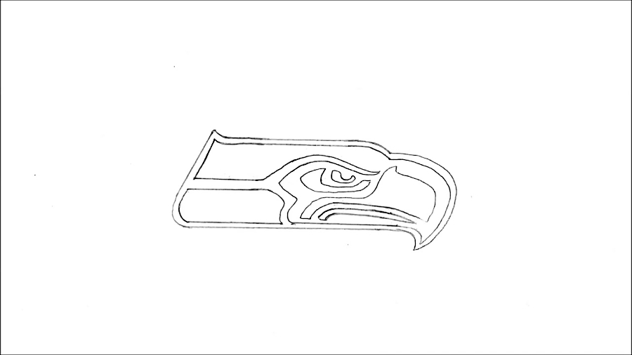 Seahawks Symbol How To Draw