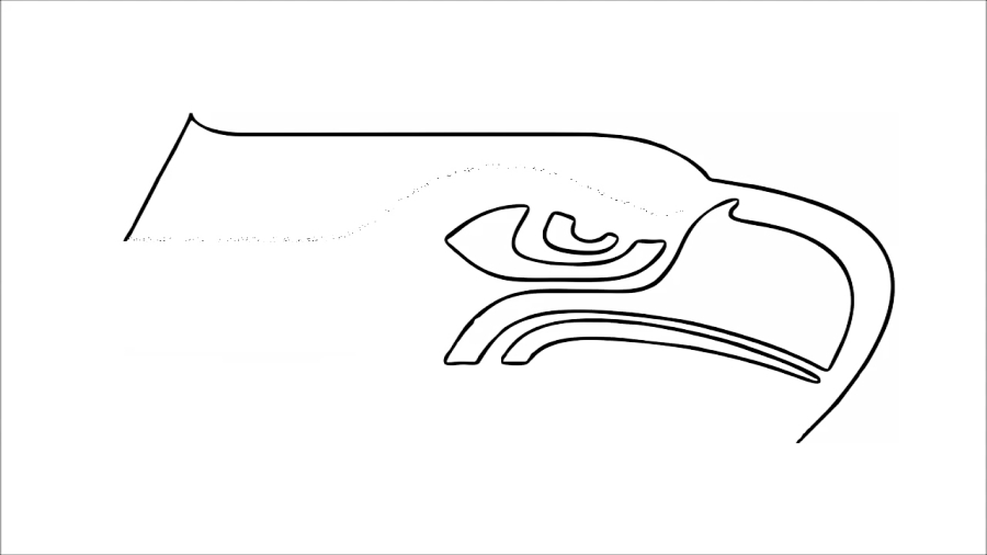 Seahawks Symbol How To Draw