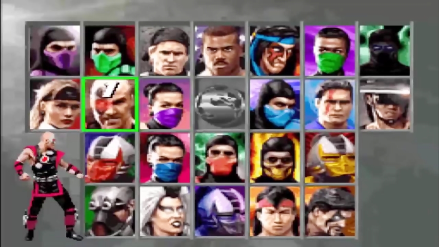 Mortal Kombat: Select Screen Evolution MK1 to MK11