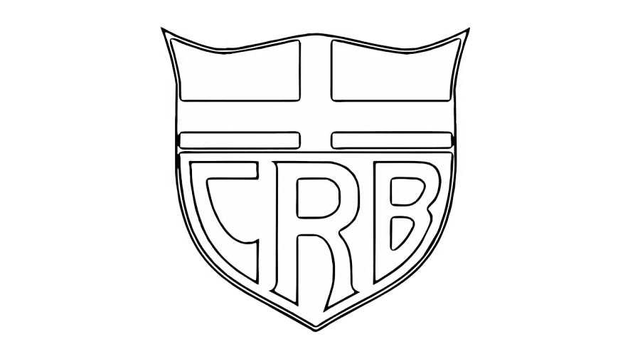 How to Draw the CRB Logo (Clube de Regatas Brasil)
