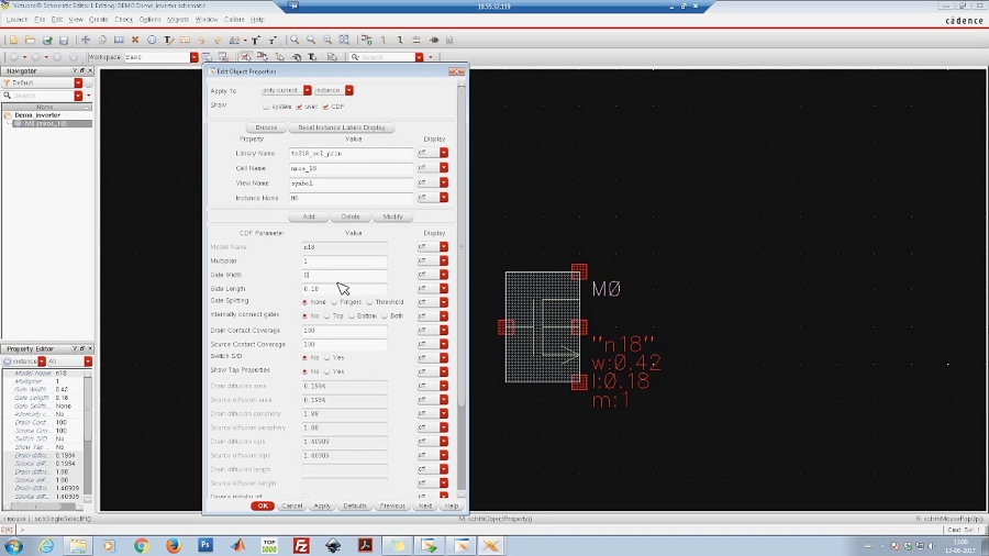 Layout design and post-layout simulation using HSPICE (Part-1)