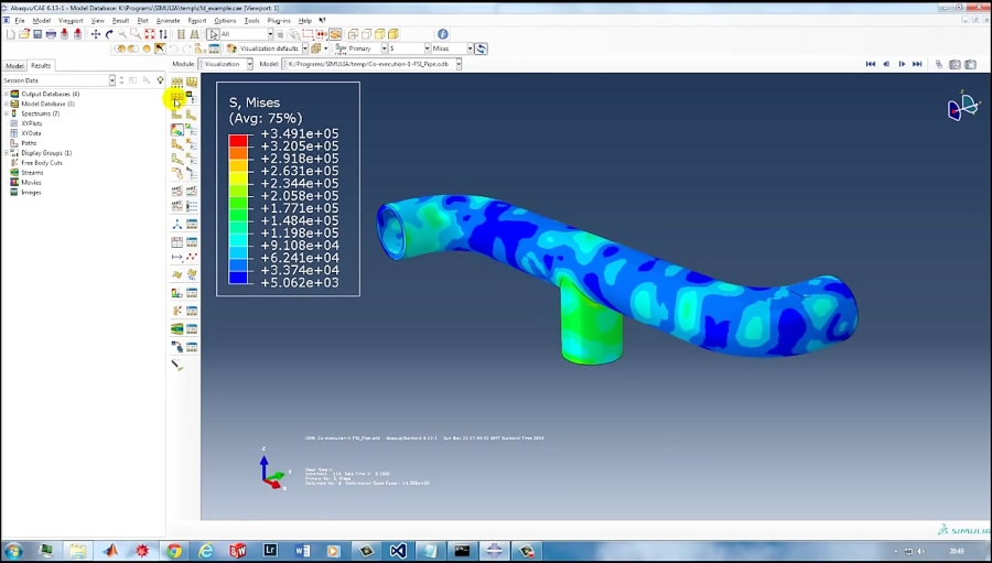 Abaqus CFD Tutorial Part 3: Running a Co-simulation with CFD/Standard ...