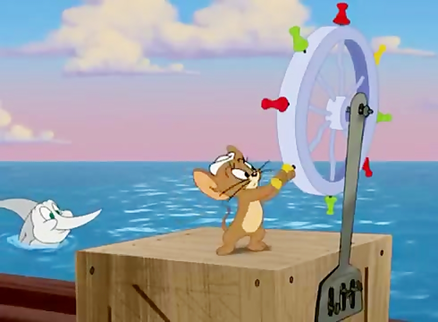 Tom and Jerry Tales - Treasure Map Scrap 2007 - Funny animals cartoons ...