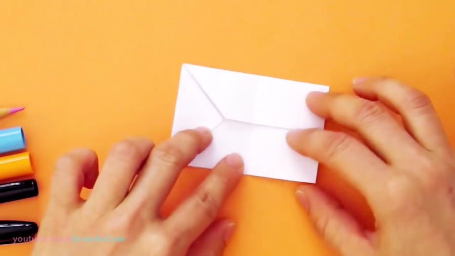 How to Make a Mini Origami Envelope Super Easy