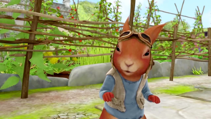 Peter Rabbit - Silly Squirrels in the Garden | Cartoons for Kids