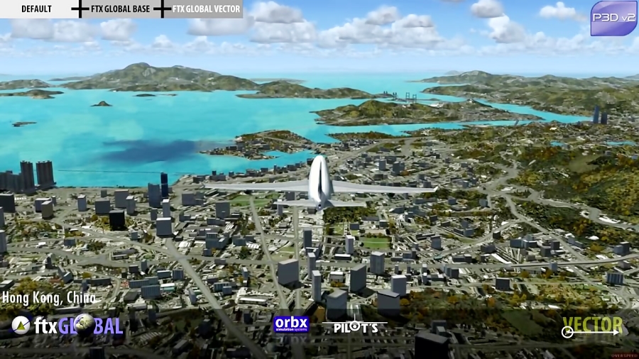 Orbx FTX Global VECTOR Asia Preview P3D 2.0