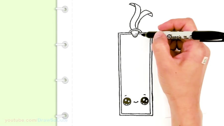 How to Draw a Bookmark Easy | Cute Back to School Supplies