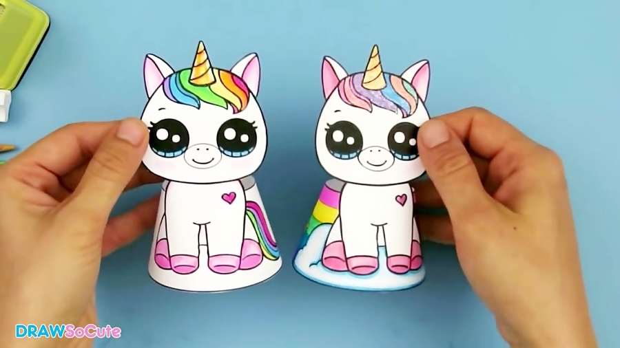 Paper Doll Unicorn at Petra Ward blog