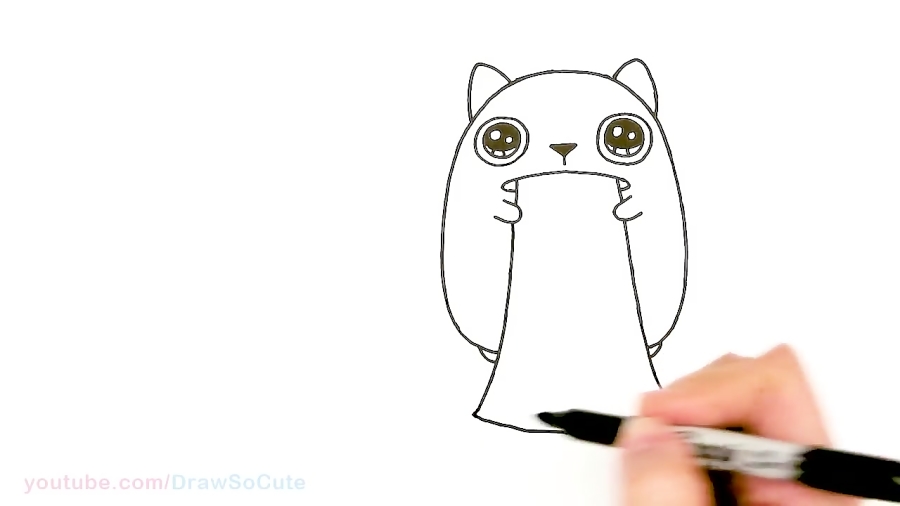 How to Draw a Rainbow Ralphing Cat | Exploding Kittens