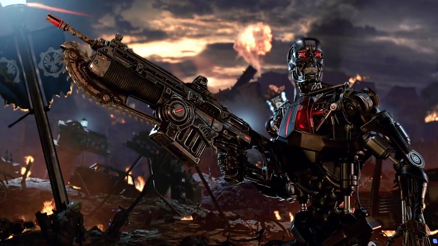 Gears 5 - E3 2019 - Terminator Dark Fate Reveal