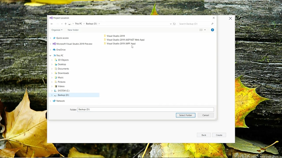 Visual Studio 2019 WPF (C#) How to Create a Simple Hello World Program )