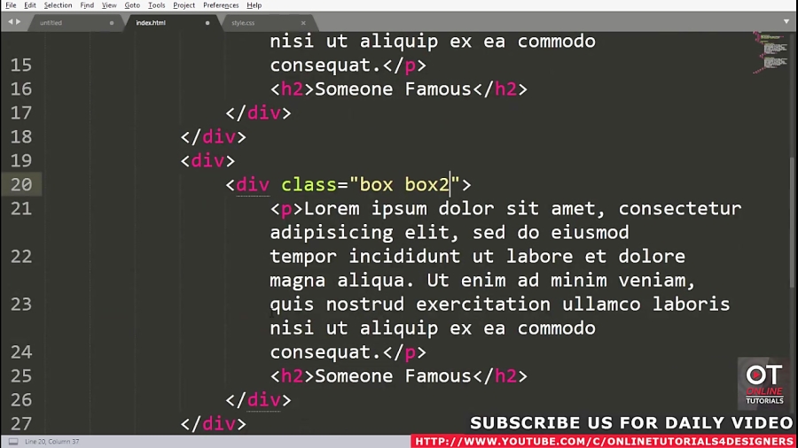 Pure CSS Quote Box Hover Effects | Html CSS