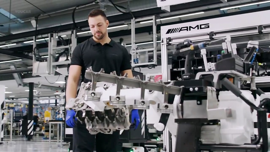 Mercedes-AMG Engine Manufacturing – One Man, One Engine