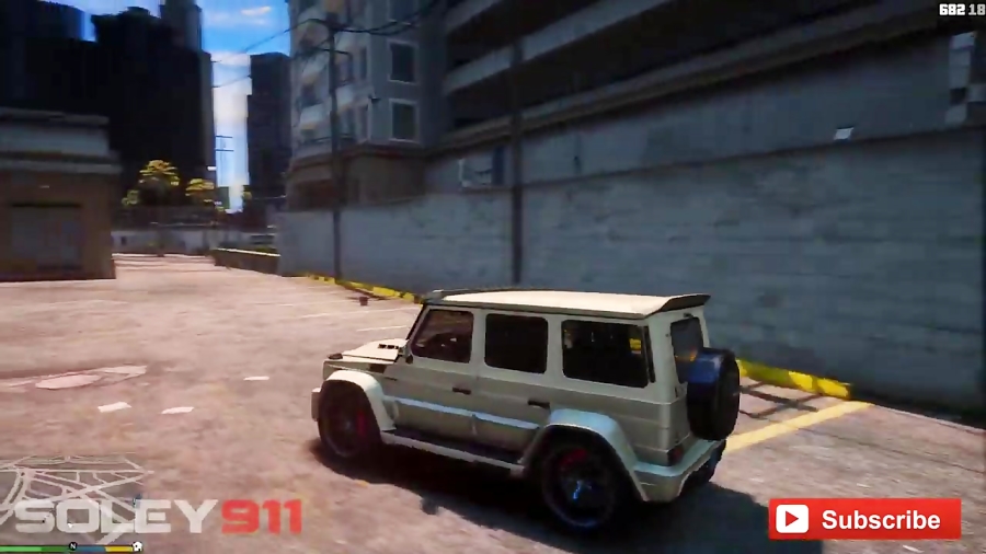 Mercedes Benz G Class tuning - GTA V MSI GeForce GTX 1080 Ti GAMING X