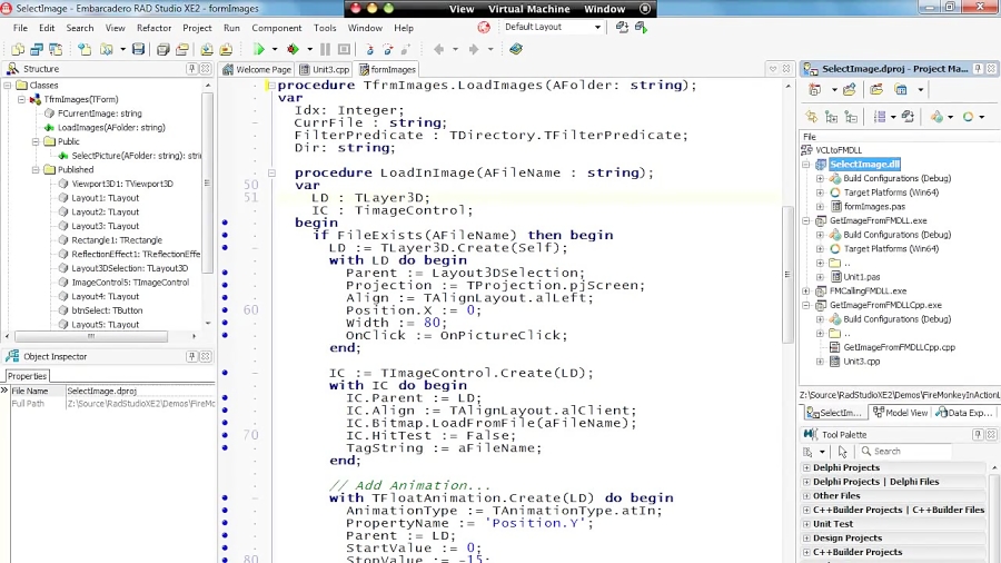 Debugging a library in Delphi